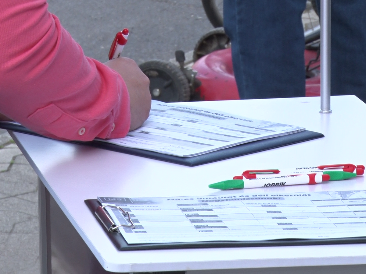 M9-es autópálya és déli elkerülő út – Folytatja aláírásgyűjtését az ÉVE ...