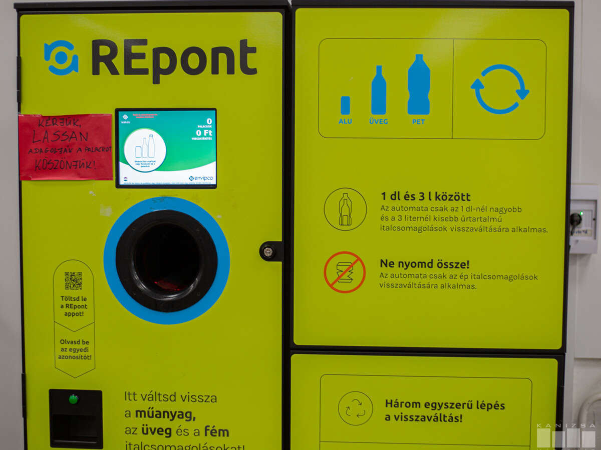 Újfajta visszaváltó automatákat tesztel a MOHU: rengetegen várták már ...