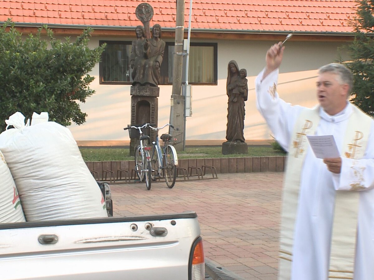 Megáldották a búzát Letenyén | Kanizsa Médiaház